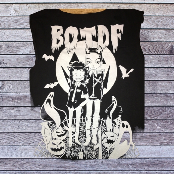 Hot Topic | Shirts | Botdf Blood On The Dance Floor Halloween Kawaii Shirt Cutoff Scene Emo Kid ...